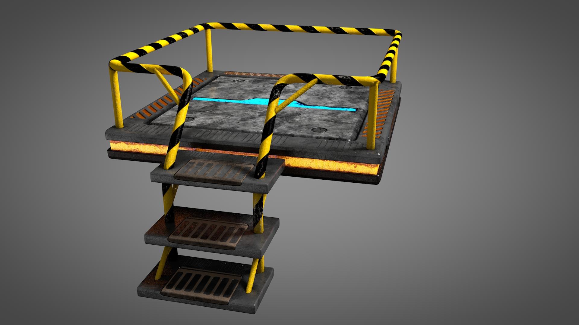 3D Stage Presentation Platform Model - TurboSquid 1683719