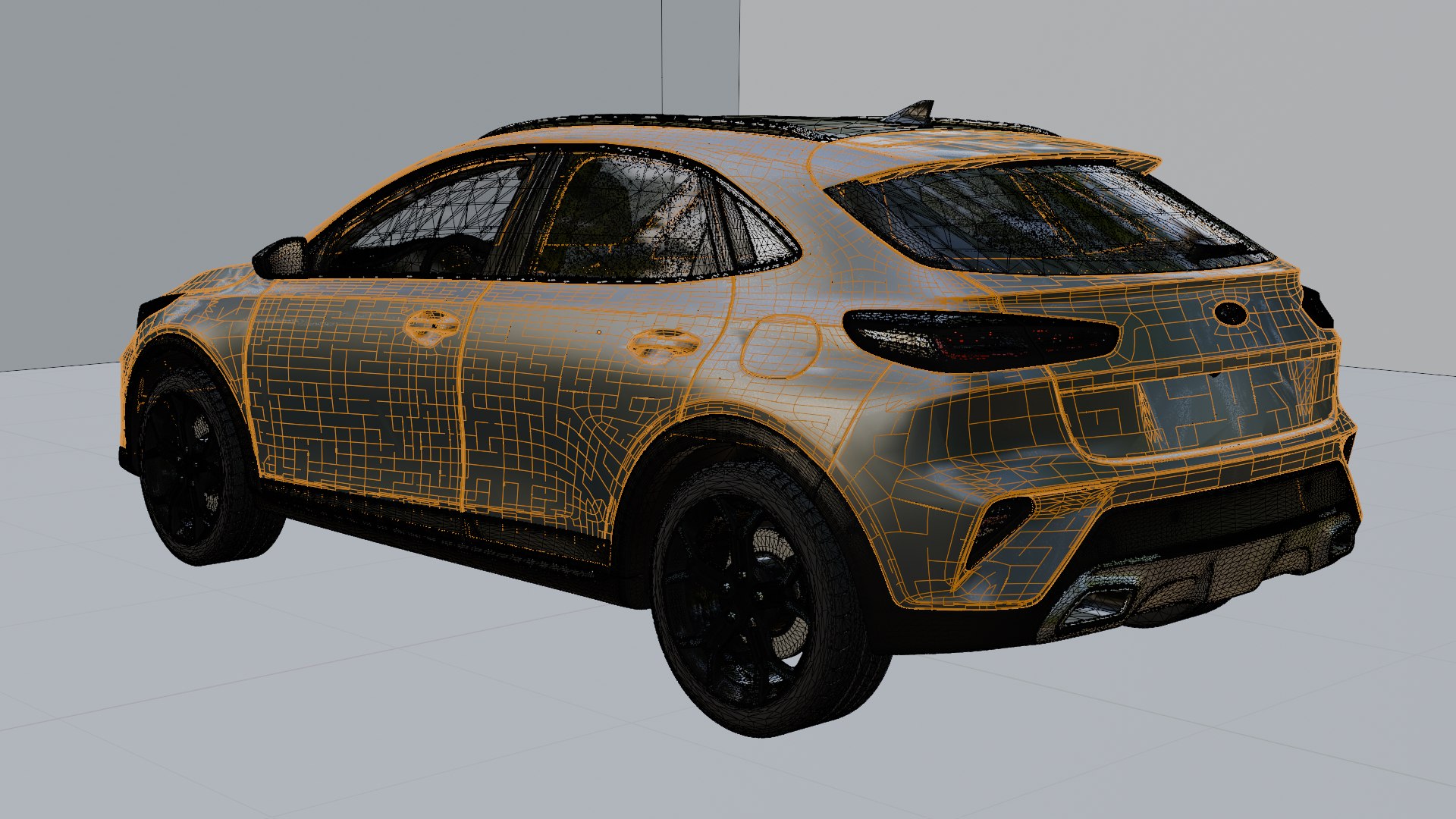 3D Kia XCeed Model - TurboSquid 2309725