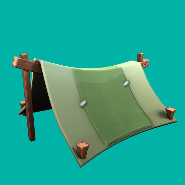 Stylized tent 3D model - TurboSquid 1620821