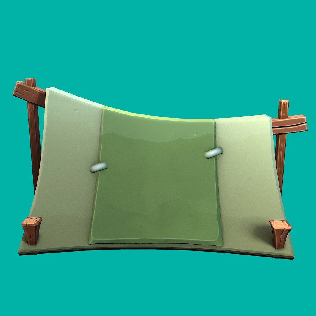 Stylized Tent 3D Model - TurboSquid 1620821