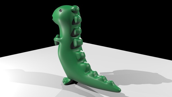 Cartoon Dragon low poly 3D model 3D - TurboSquid 1853987