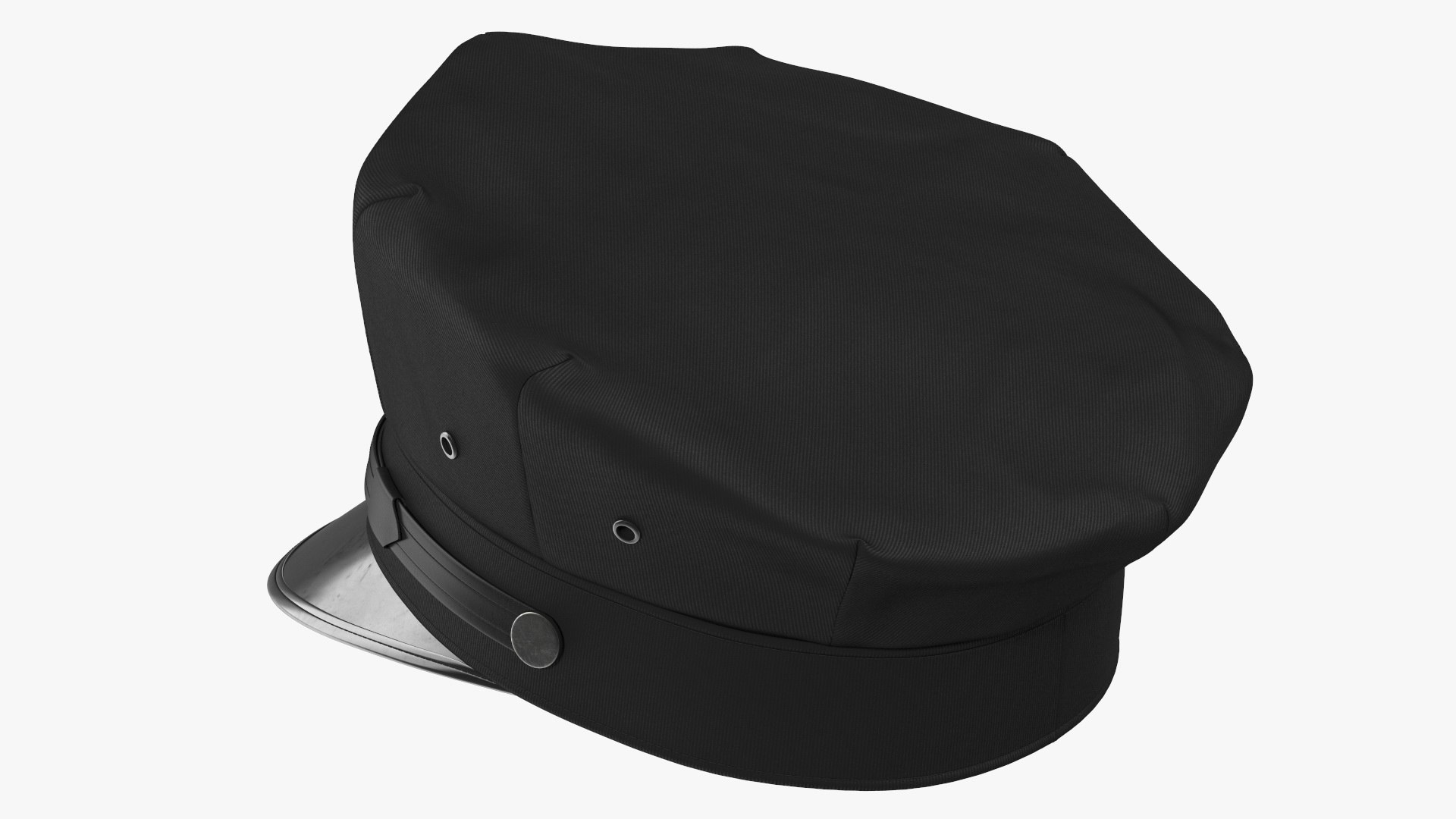 3D Highly Detailed Police Officer Cap - TurboSquid 2250055