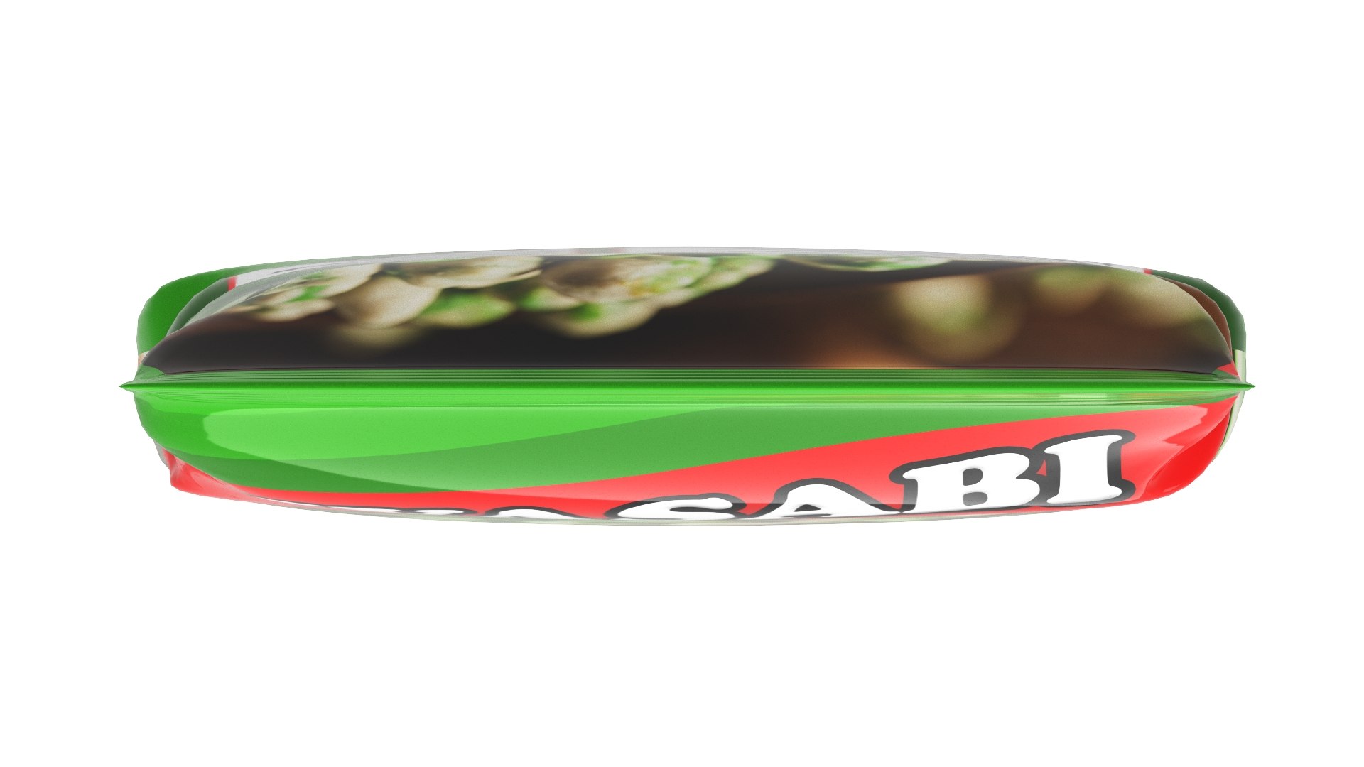 3D Model Wasabi Peas Packet Pack Packaging - TurboSquid 1863114