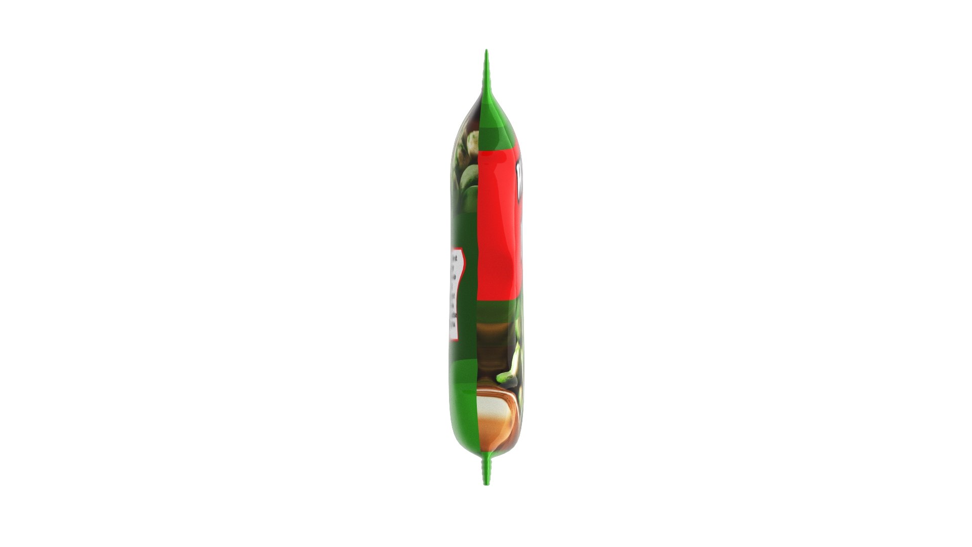 3D Model Wasabi Peas Packet Pack Packaging - TurboSquid 1863114