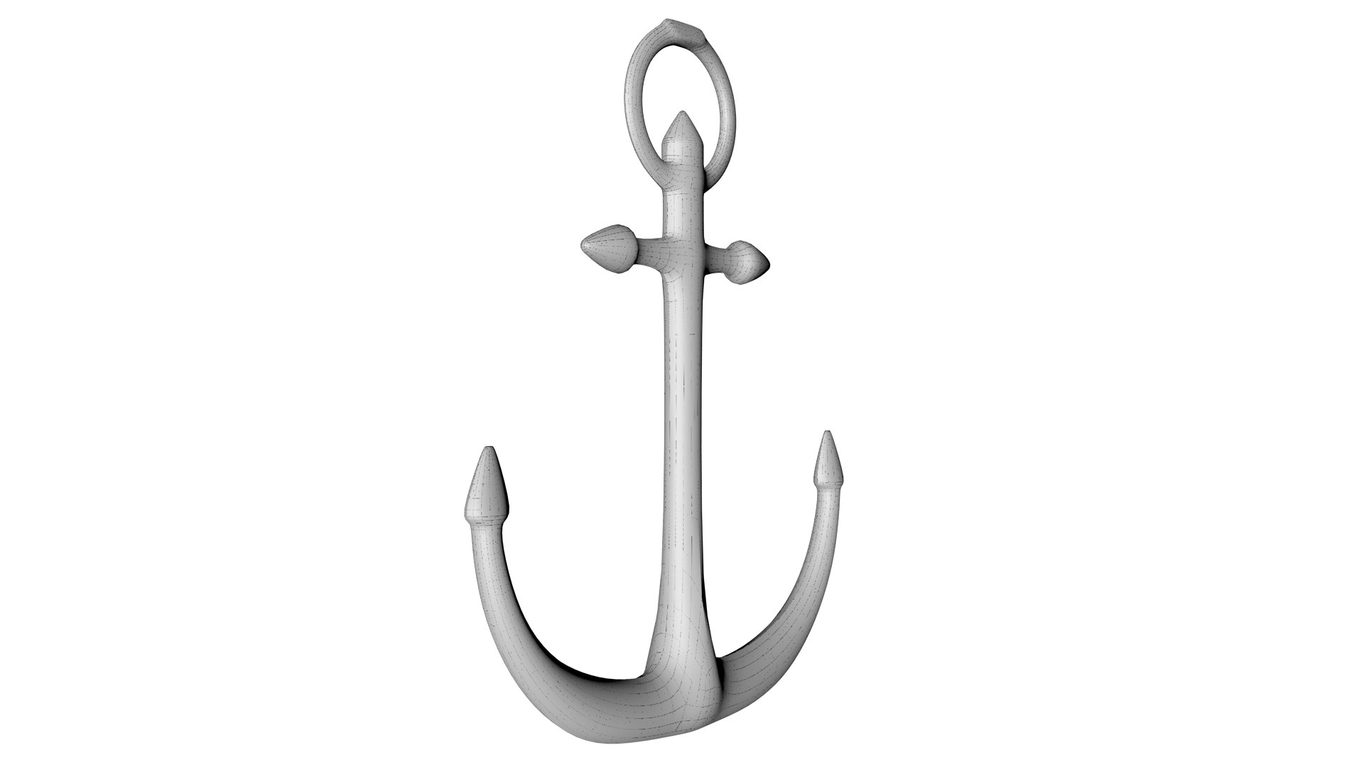 3D Ship Anchor Model 3 Model - TurboSquid 2251397