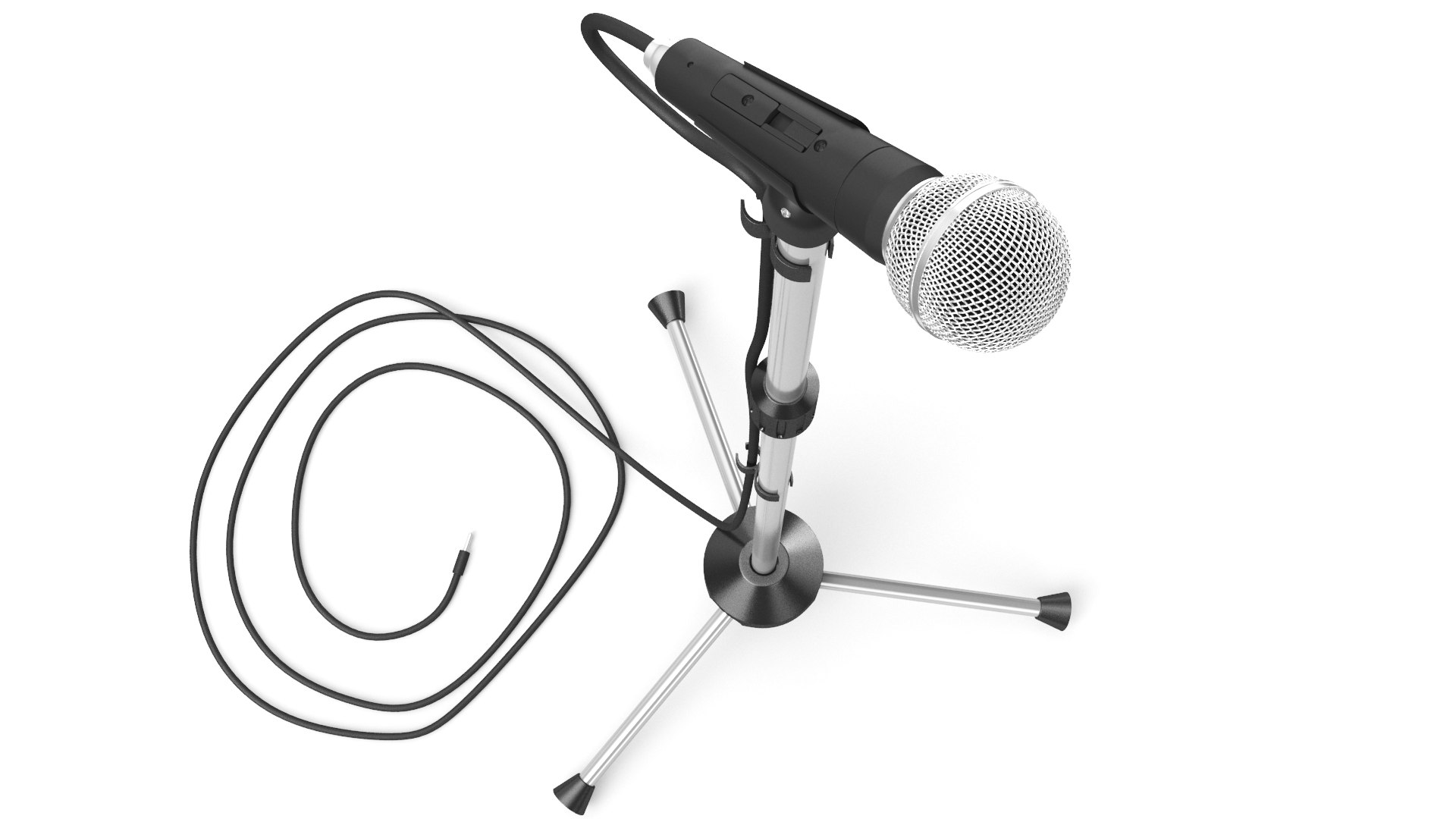 3D Real Microphone Model - TurboSquid 1633435