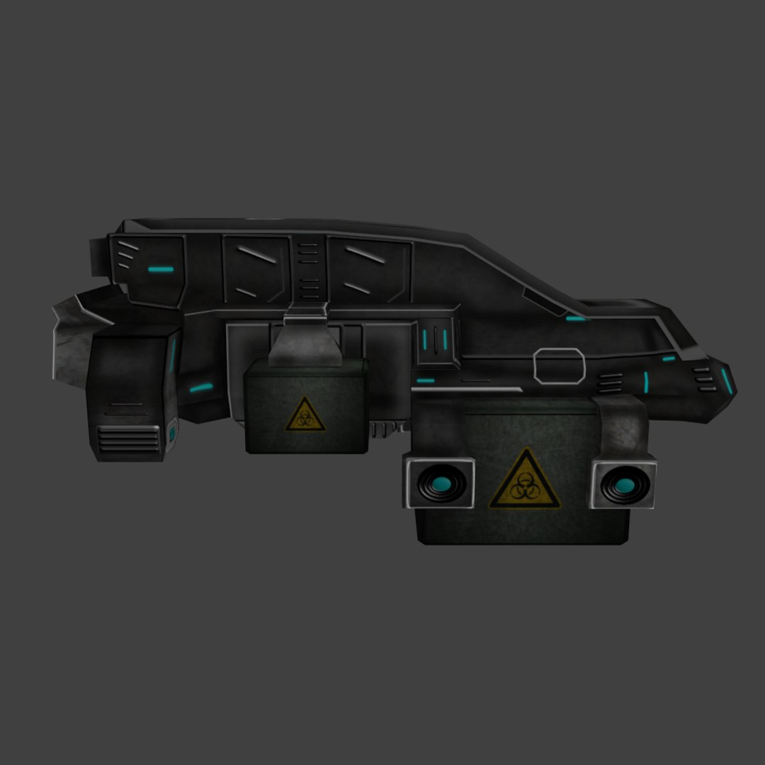 3d Spaceship Transporter