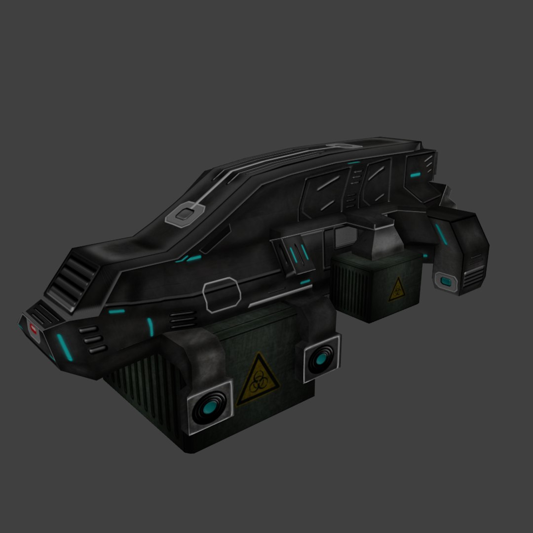 3d Spaceship Transporter