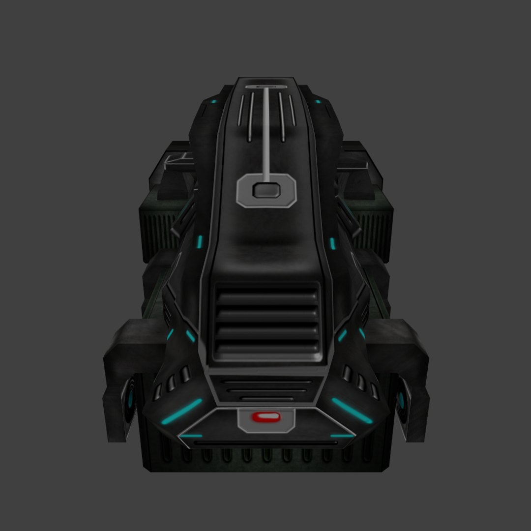 3d Spaceship Transporter