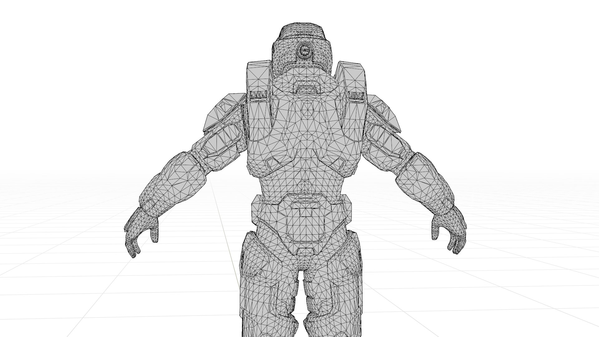 Highly Detailed Master Chief 3D Model Realistic Spartan Armor 3D Model ...