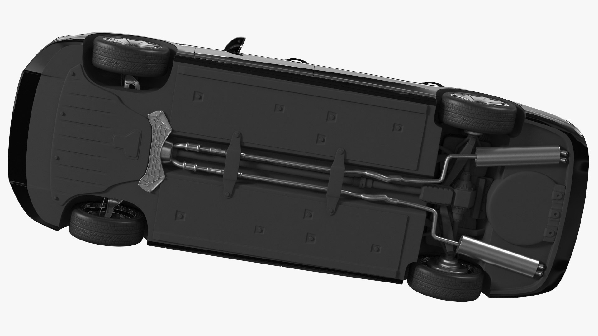 3D model Luxury Sedan Horch Audi A8L Simple Interior - TurboSquid 1987160