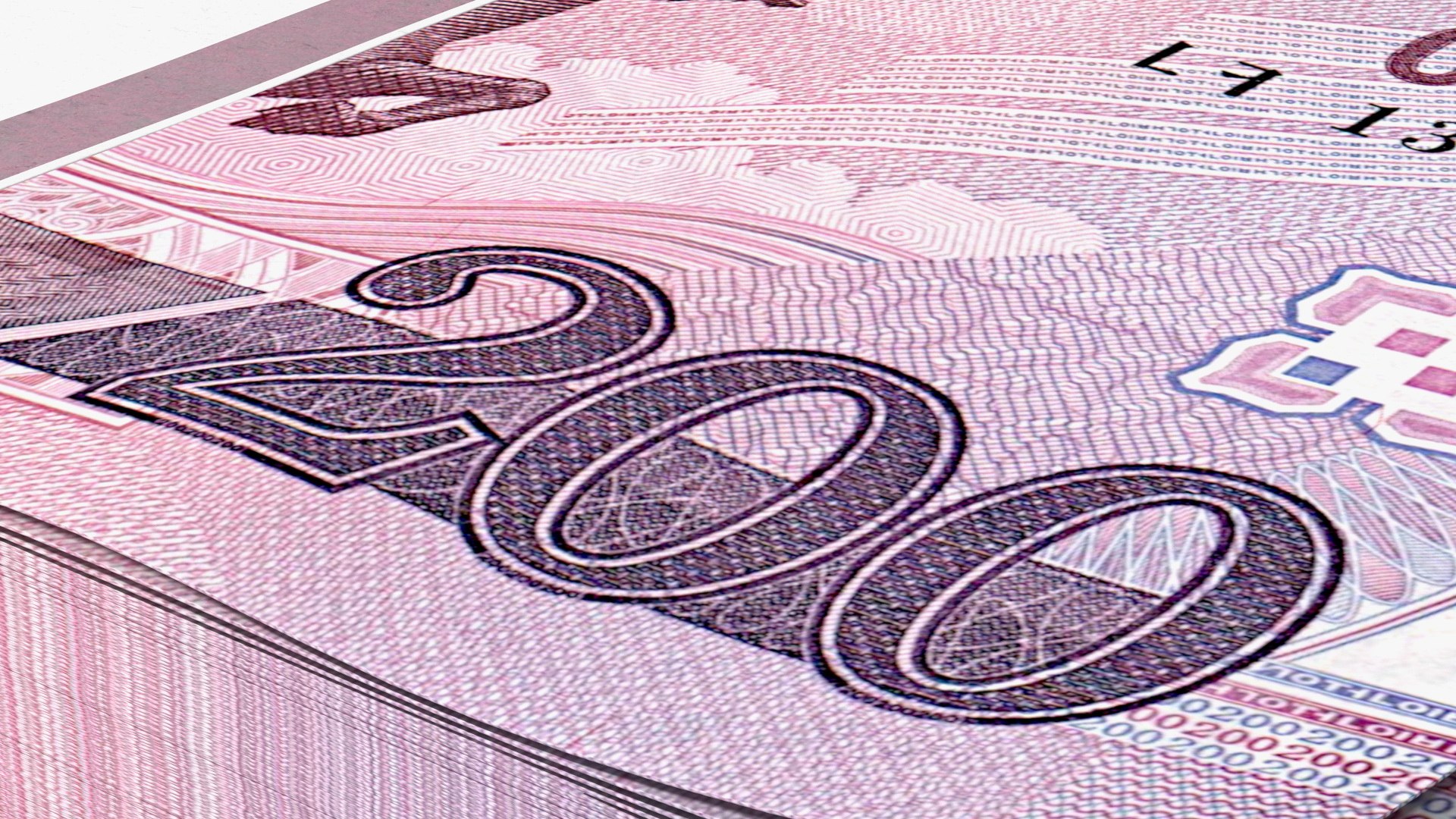 North Korea 200 Won Banknotes Pack 3D Model - TurboSquid 1727795