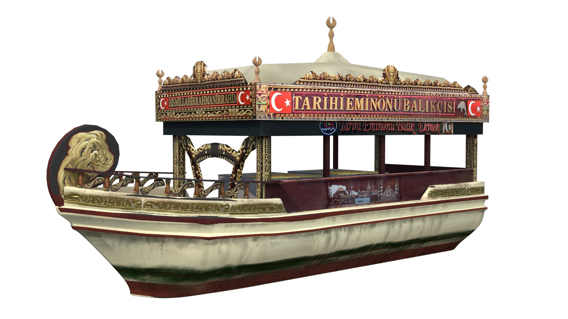 Boat 3D model - TurboSquid 1365175
