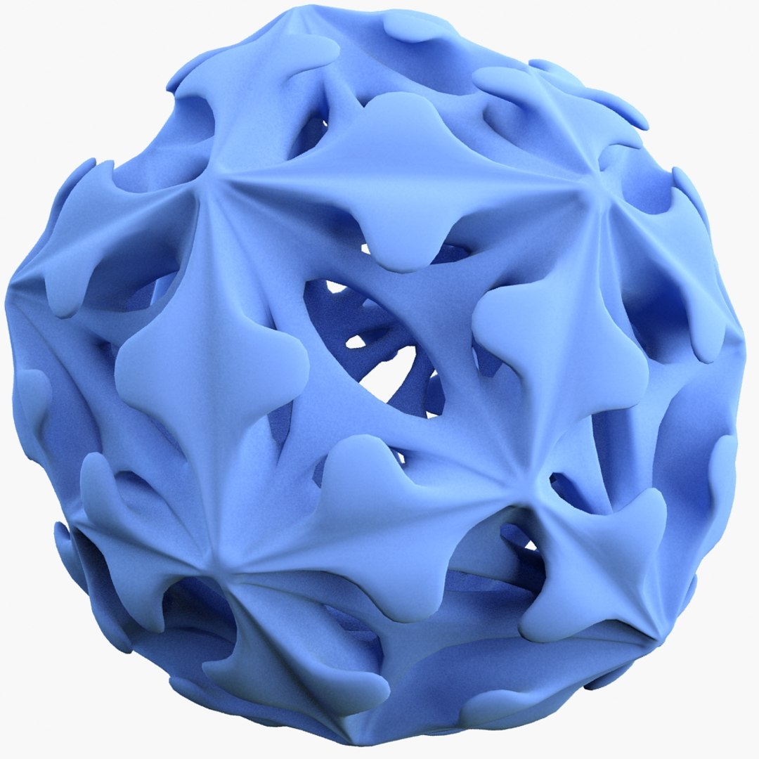 Complex Shape 3d Model