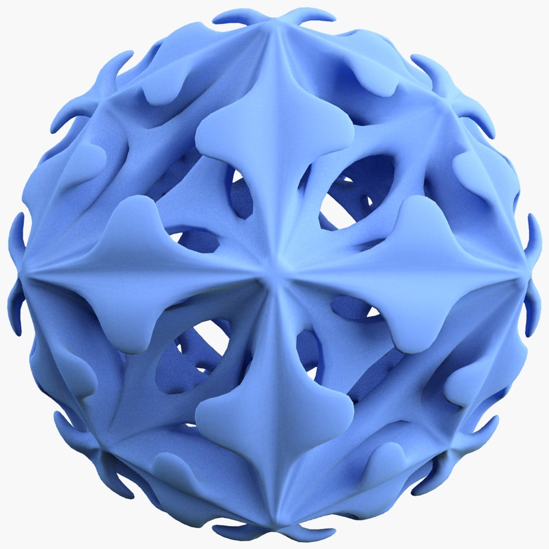 Complex Shape 3d Model
