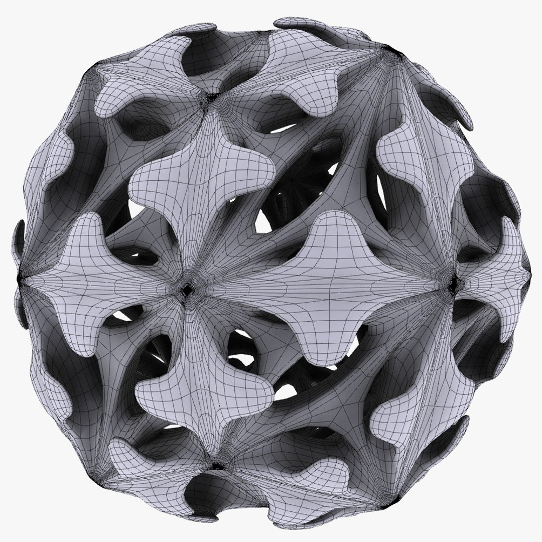 Complex Shape 3d Model