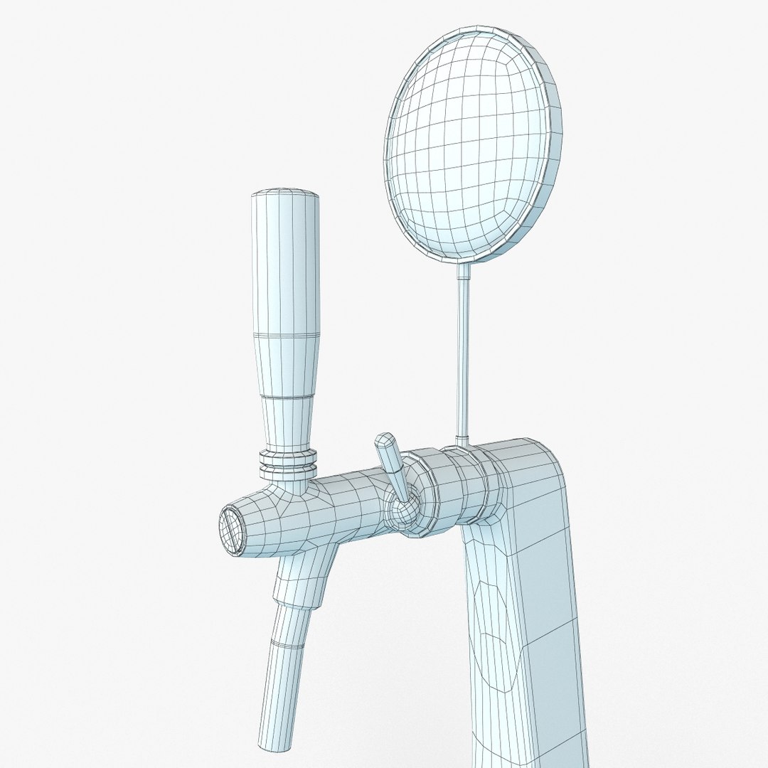 Beer Tap 3d Model