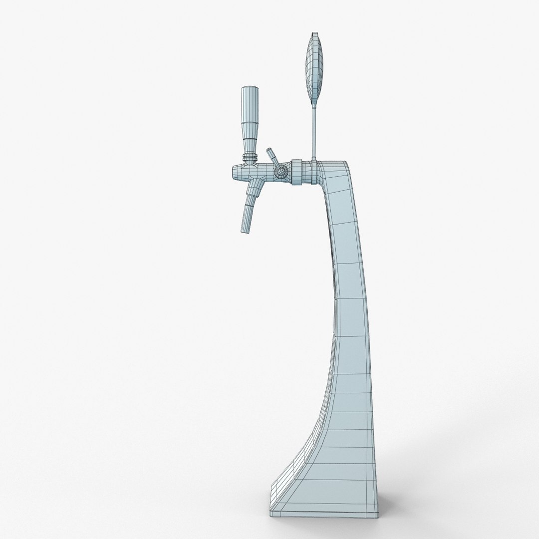Beer Tap 3d Model