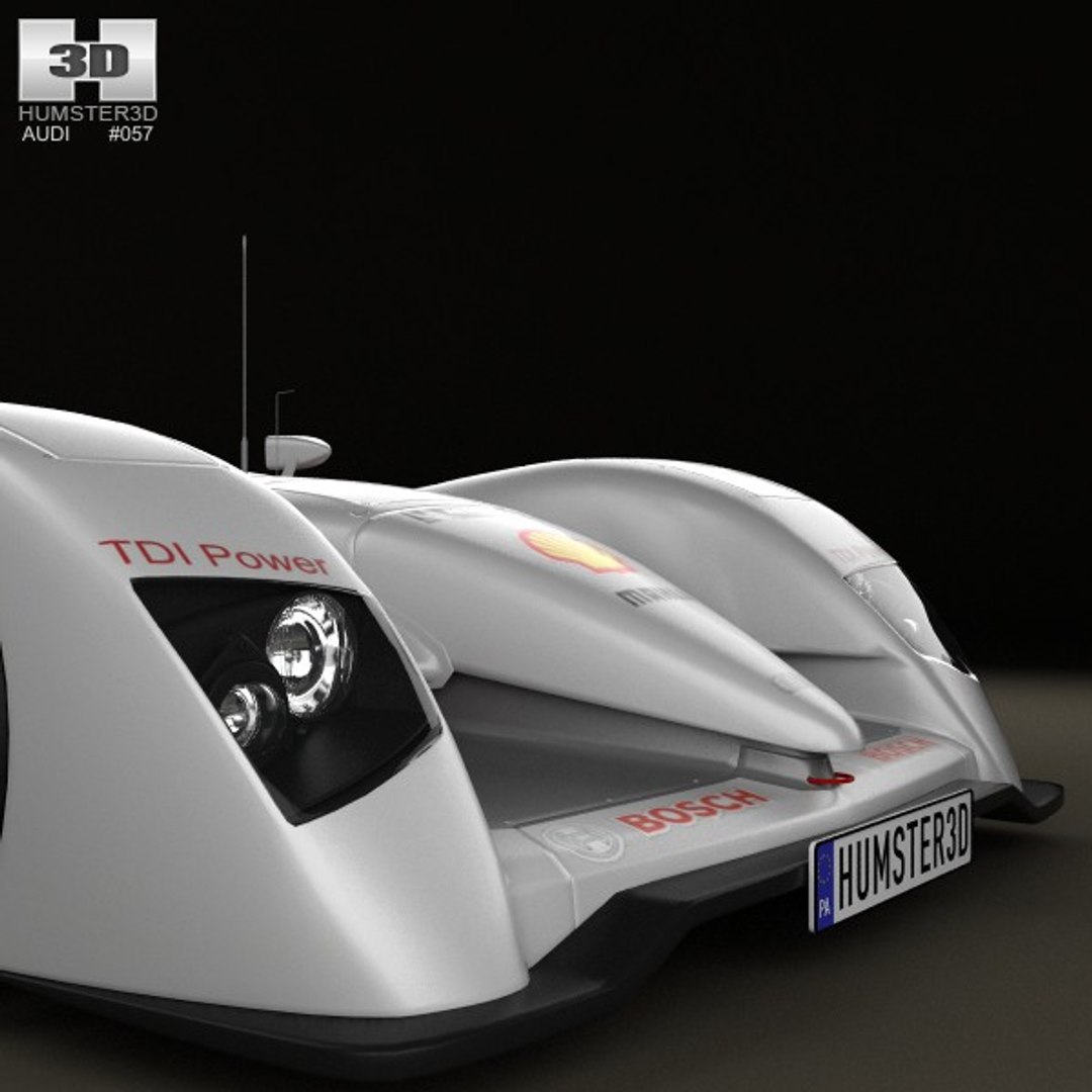 3d model 2006 audi r10