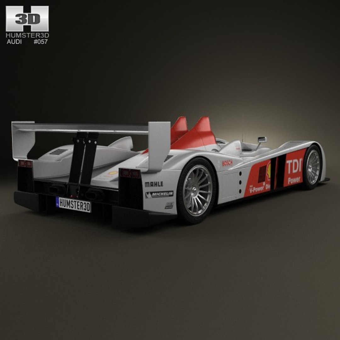 3d model 2006 audi r10