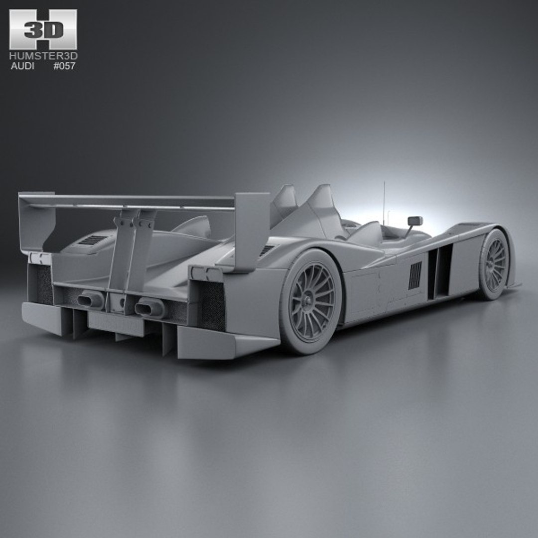 3d model 2006 audi r10
