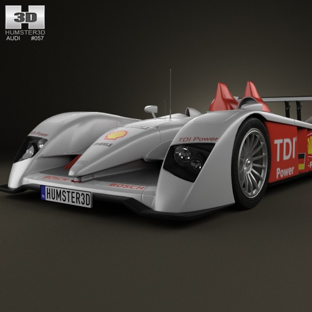 3d model 2006 audi r10