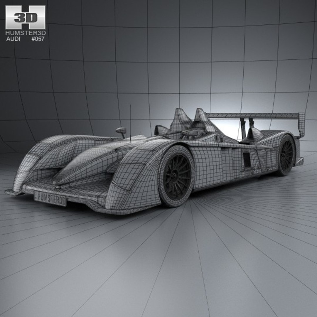 3d model 2006 audi r10