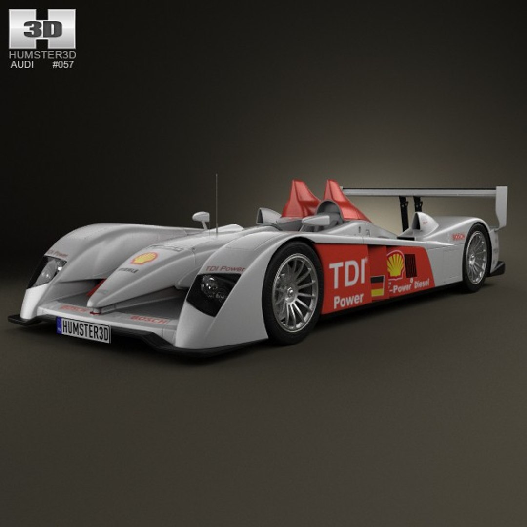 3d model 2006 audi r10