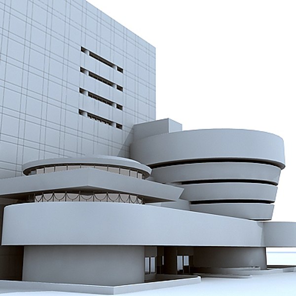 guggenheim museum 3d model
