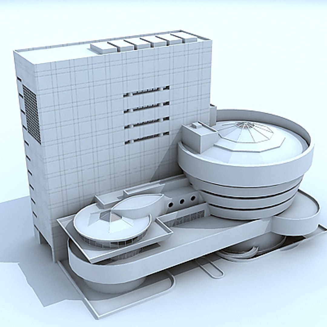 guggenheim museum 3d model