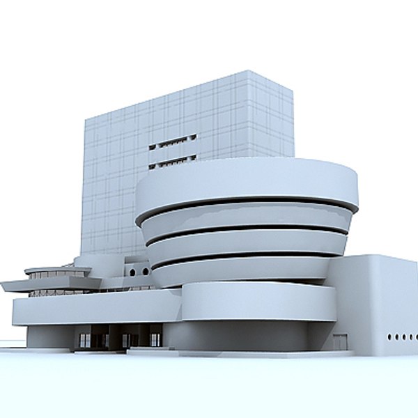guggenheim museum 3d model
