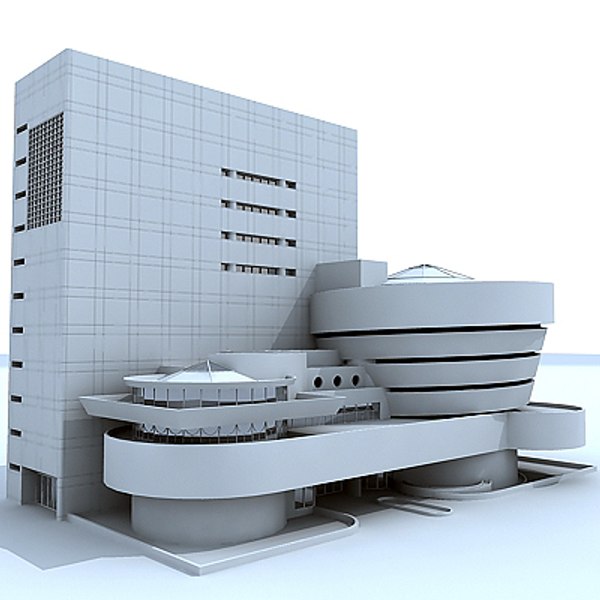 guggenheim museum 3d model