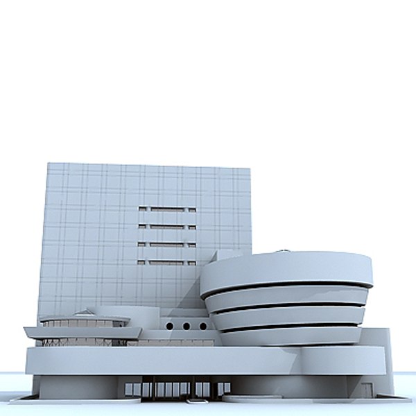 guggenheim museum 3d model