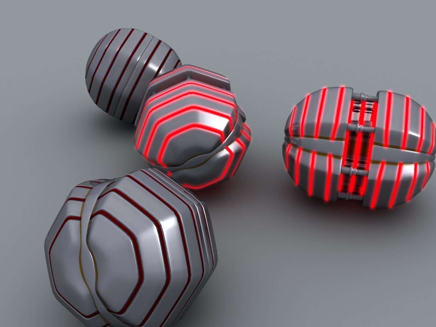 3d thermal grenade model