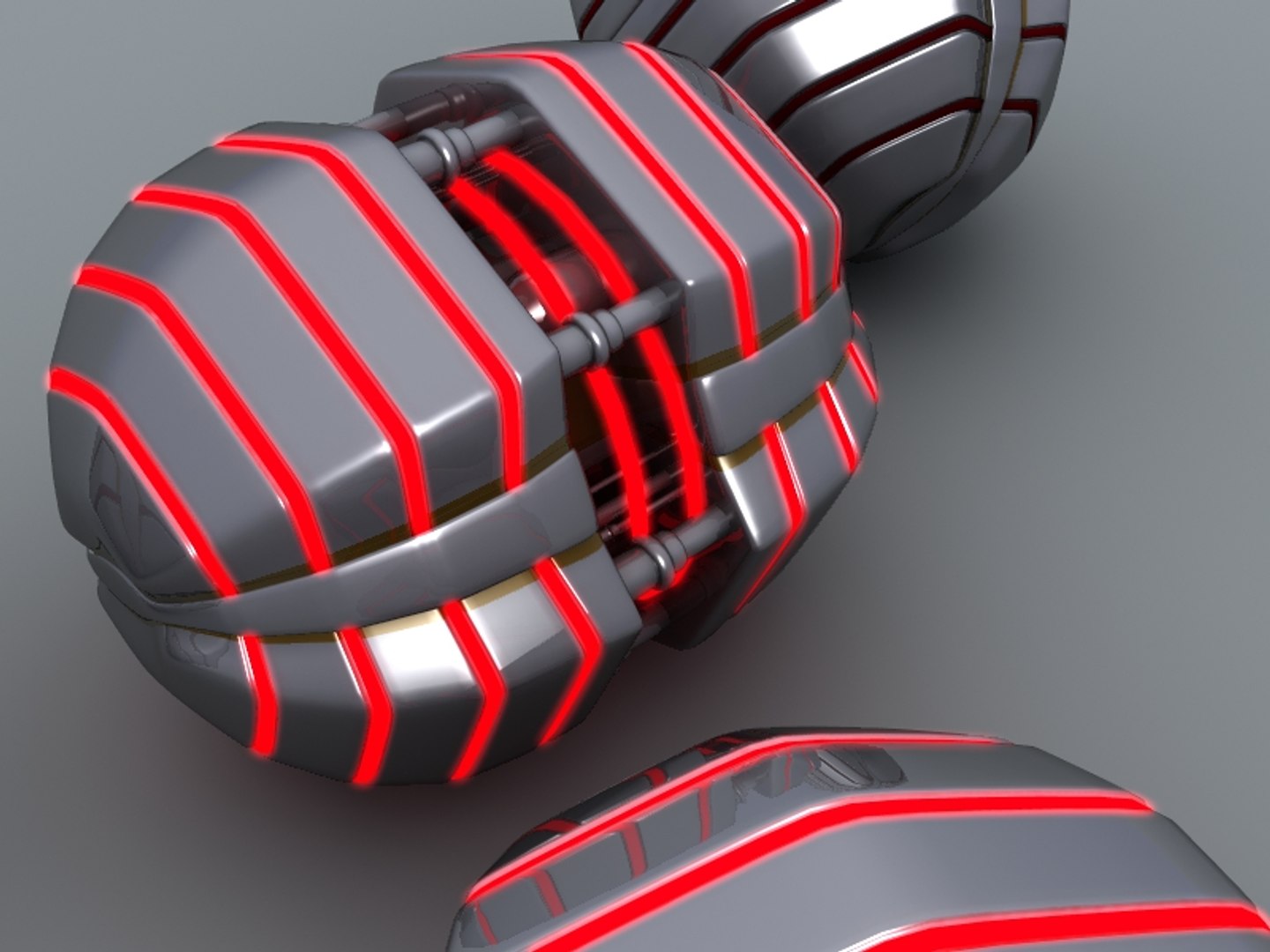 3d thermal grenade model