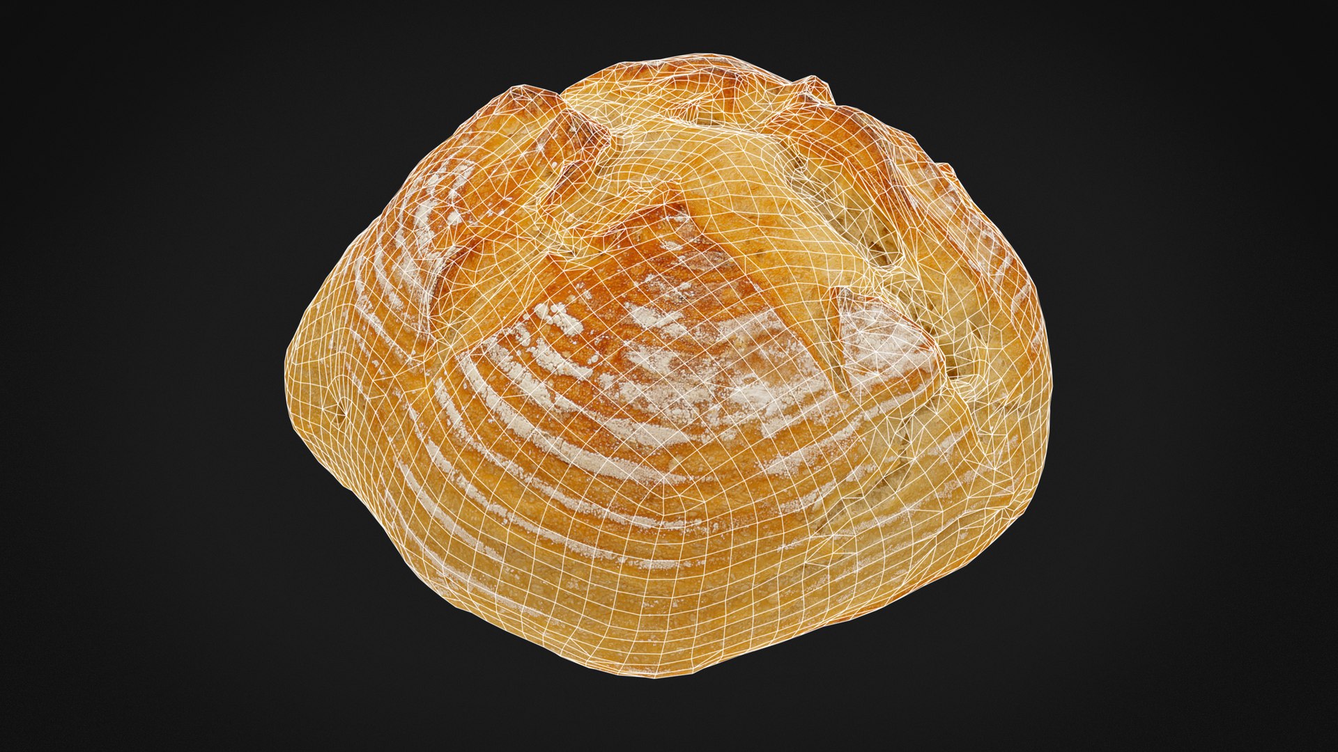 Tasty White Bread PBR 4k Realtime 3D Model - TurboSquid 2305667