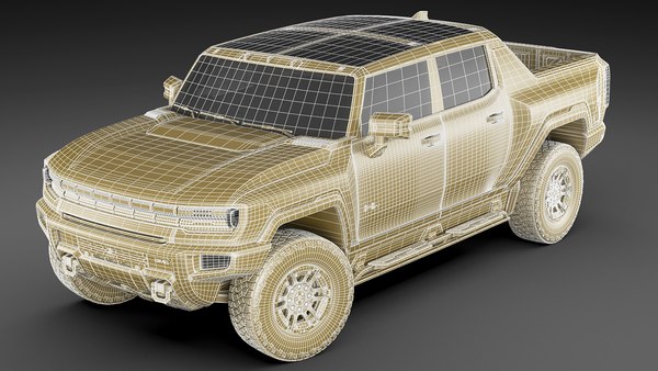 GMC 허머 EV 2022 3D 모델 - TurboSquid 1710733