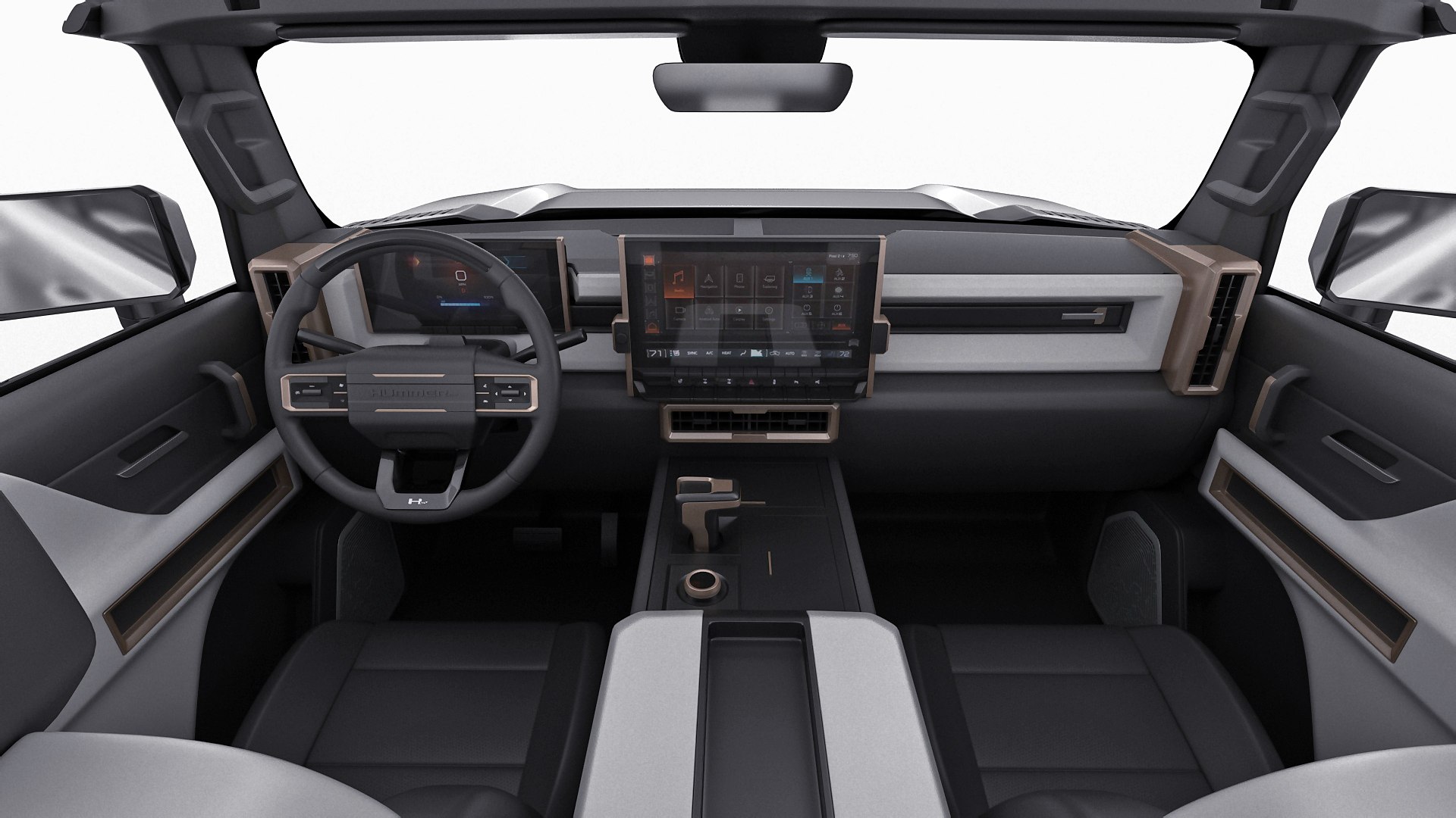 3D gmc gm hummer model - TurboSquid 1710733