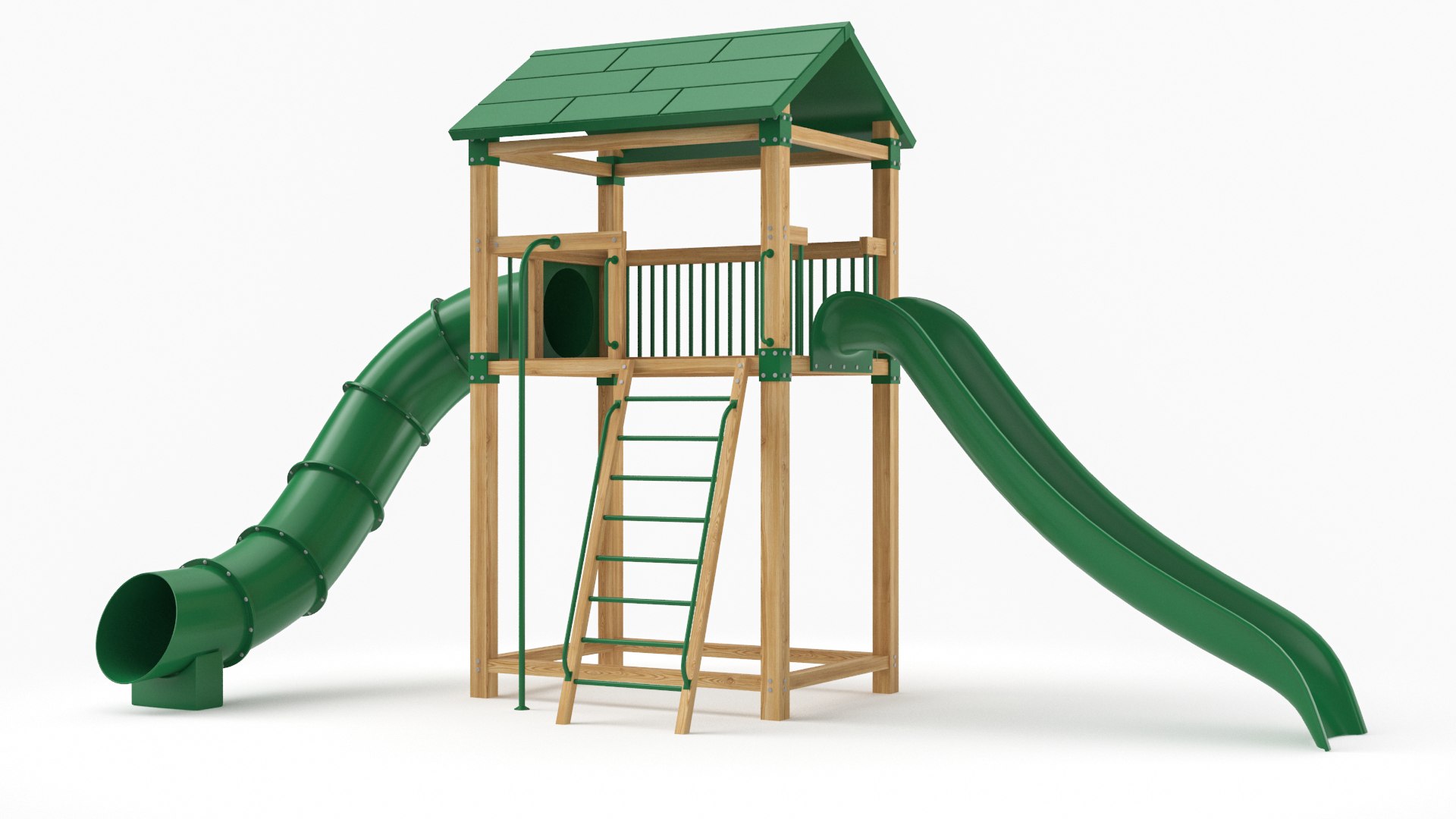 3D Playground Slide 01 Model - TurboSquid 2140615