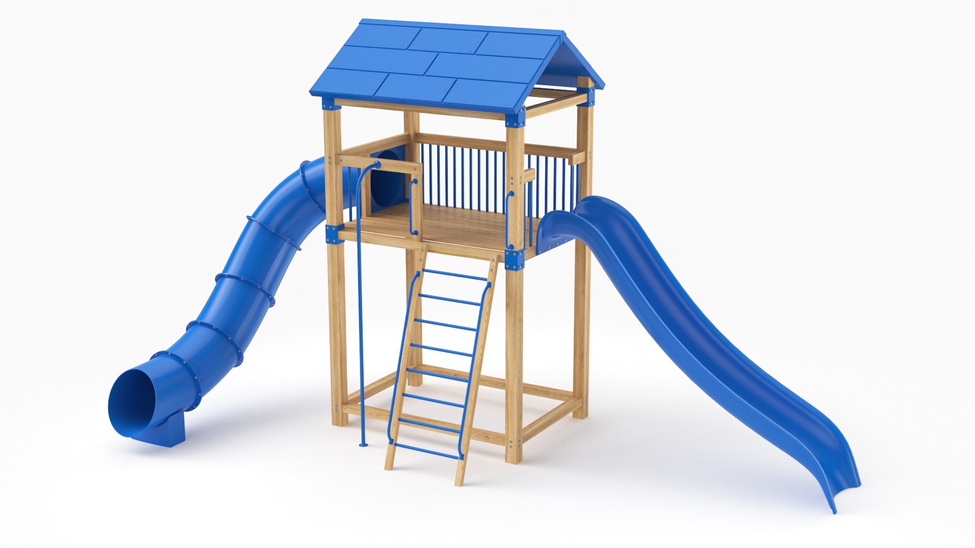 3D Playground Slide 01 Model - TurboSquid 2140615