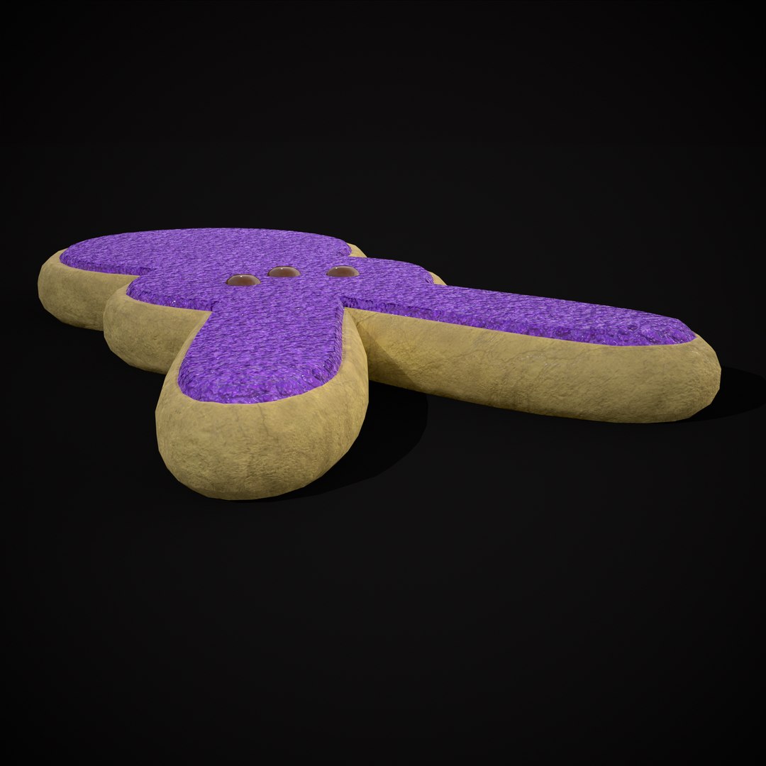 Bunny Easter Cookie 3D Model - TurboSquid 2063933