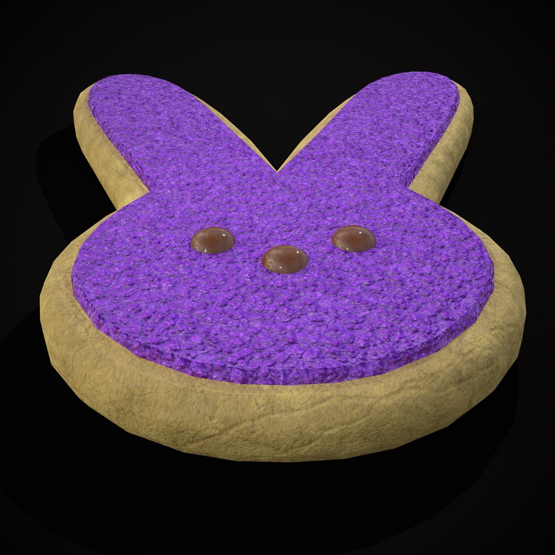 Bunny Easter Cookie 3D Model - TurboSquid 2063933
