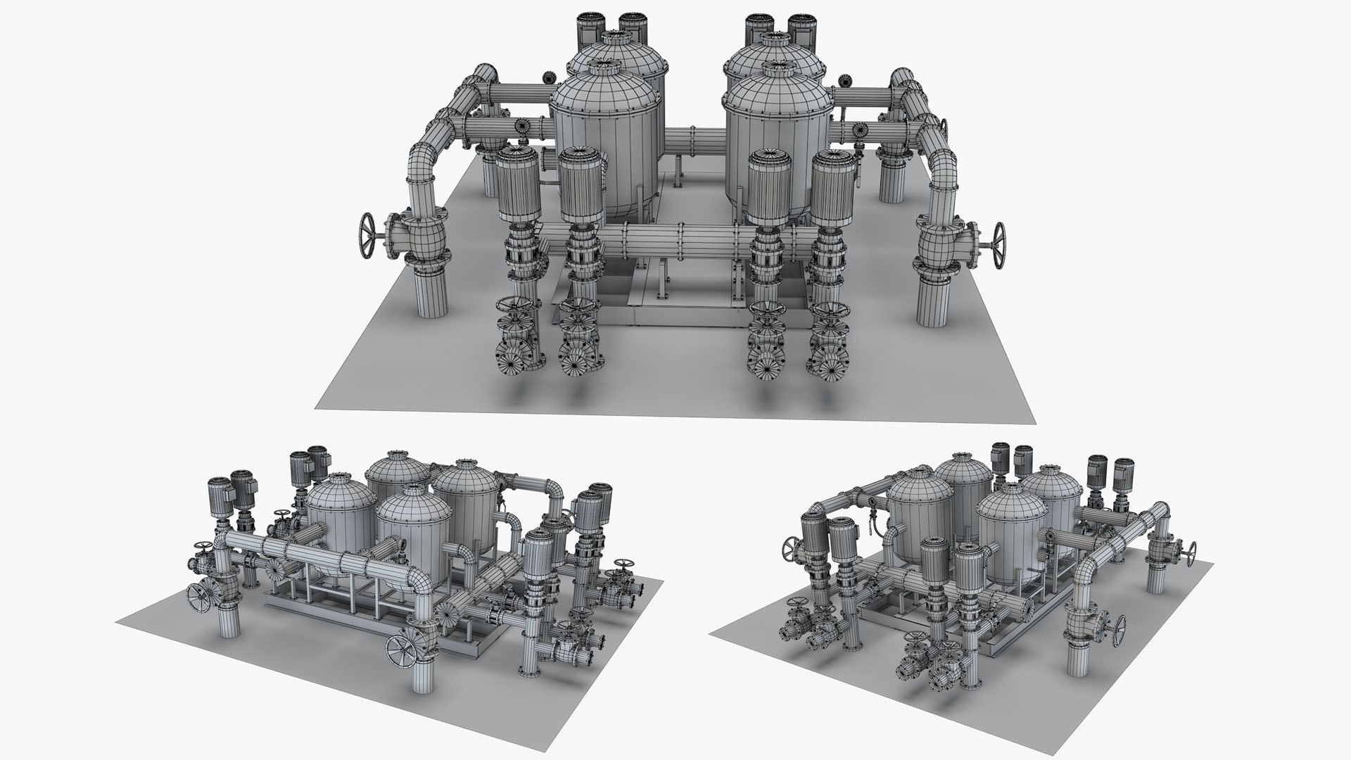 Industrial element 5 3D model - TurboSquid 1519202