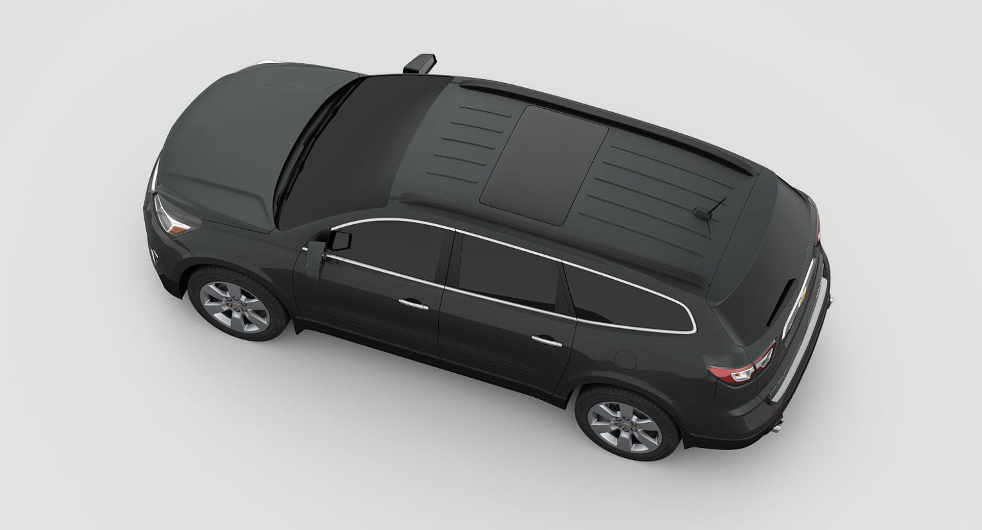 Chevrolet Traverse Suv 3d Max