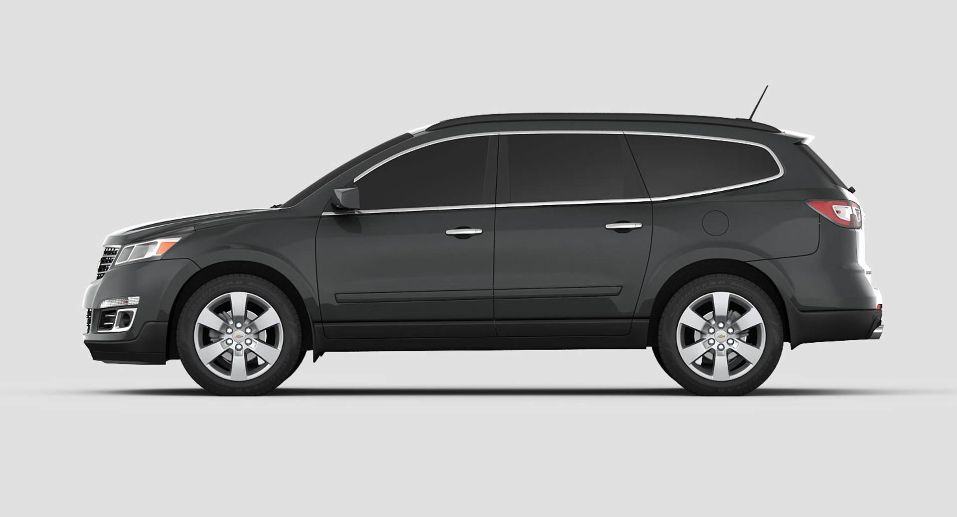 Chevrolet Traverse Suv 3d Max