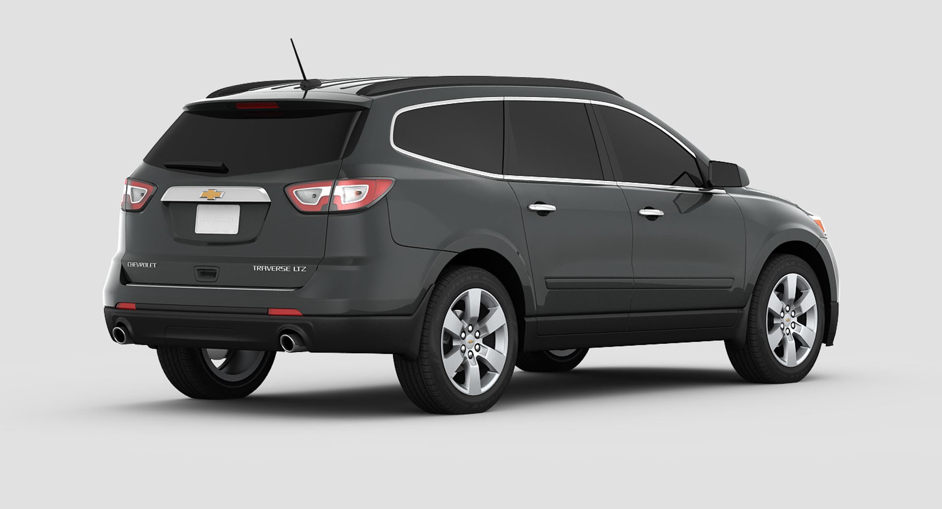 Chevrolet Traverse Suv 3d Max