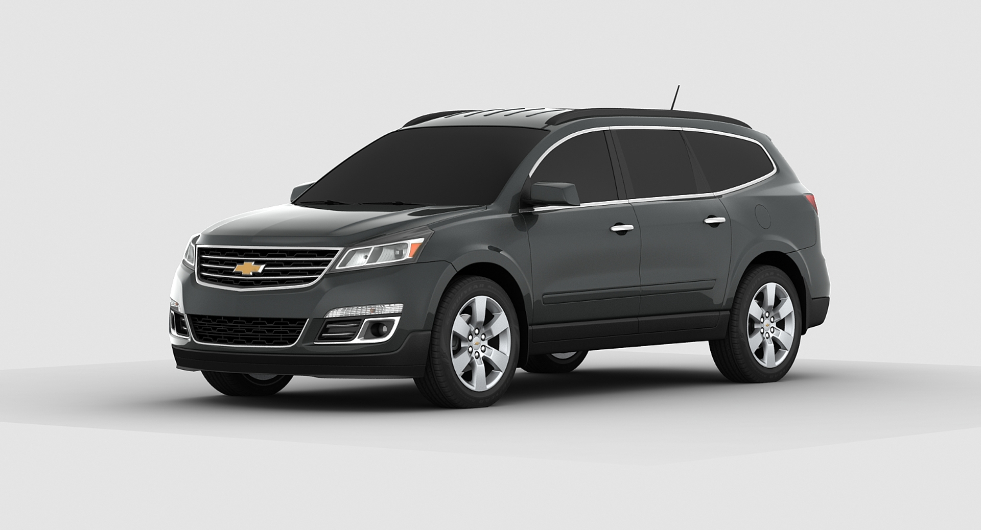 Chevrolet Traverse Suv 3d Max