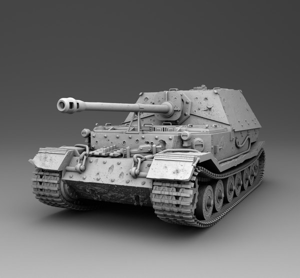 3D German tank Ferdinand model - TurboSquid 1947712