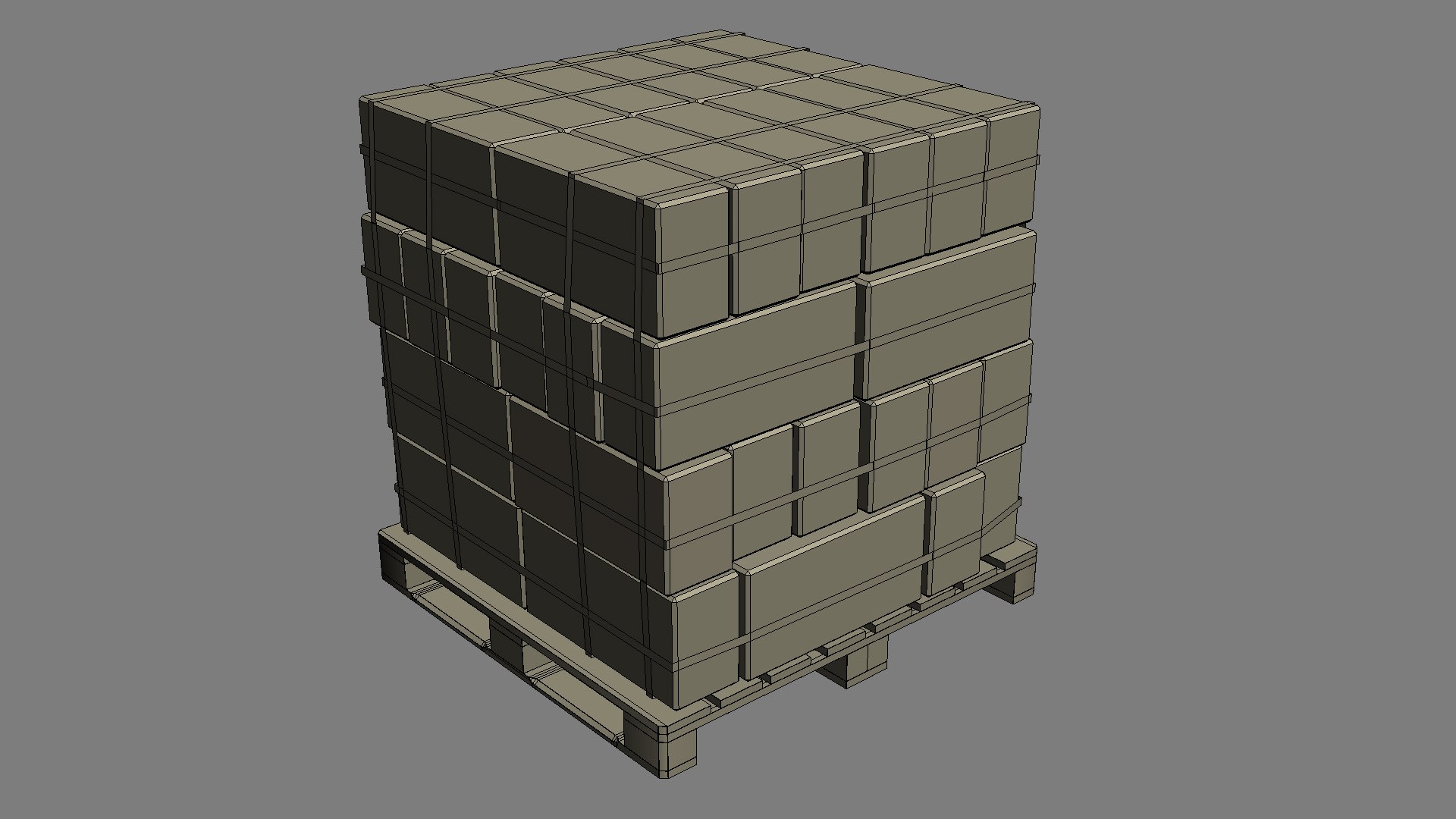 3D Pallet Blocks - TurboSquid 1569995