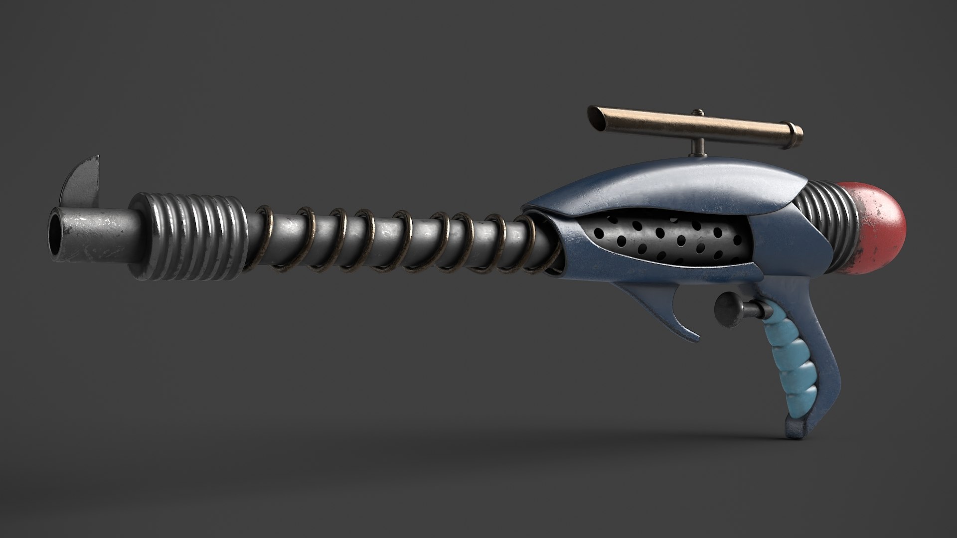 Fantasy Gun 02 3D - TurboSquid 1902024